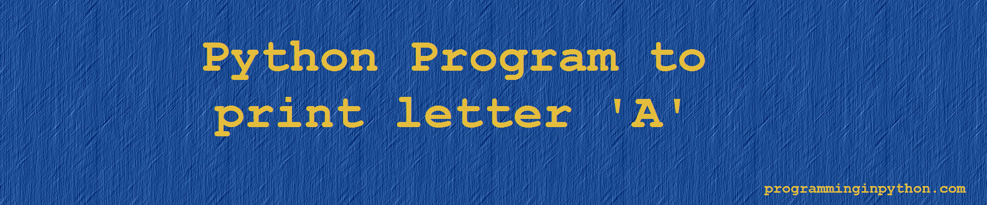 Python Program To Print Pattern Of Letter C Programming In Python 2673